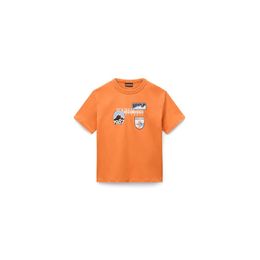 Napapijri Shirt 'S-Primero' boy Orange size 4