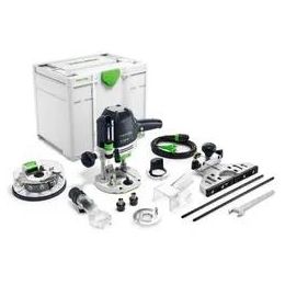 FESTOOL Oberfr&auml;se OF 1400 EBQ-Plus + Box-OF-S 8/10x HW im Systainer3