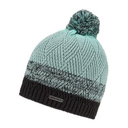 Skimütze Ziener "IXIA-Z hat lady", Damen, radiant lagoon, Materialmix, Mützen