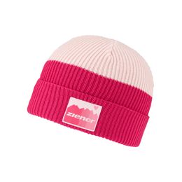 Skimütze Ziener "IKADELLA-Z hat junior", Kinder, Gr. S, shell pink, Kunstfaser, Mützen