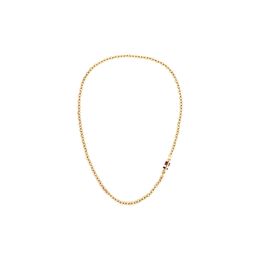 Edelstahlkette Tommy Hilfiger "BRUCE CHAIN", gelbgoldfarben, Halsketten, Damen, Edelstahl, L: 56 B: 6mm, B:6mm