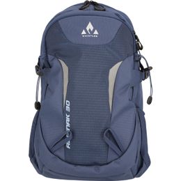 Sportrucksack WHISTLER "Alpinak", blau, Rucksäcke, B/H/T: 12cm, Kunstfaser, Nylon, mit vielseitigen Taschen, B:12cm
