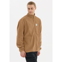 WHISTLER Herren Fleecejacke "Felis"braun, Gr. XXXL, unifarben, 100% Polyester, Jacken, aus weichem Teddyfleece mit flachen N&auml;hten