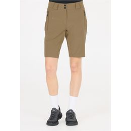 Shorts WHISTLER "Gerd", Damen, Gr. 48, EURO-Größen, grün (khaki), 92% Polyester, 8% Elasthan, unifarben, kurz, Hosen, mit atmungsaktivem Design