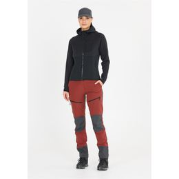 Softshellhose WHISTLER "Avatar", Damen, Gr. 42, EURO-Gr&ouml;&szlig;en, orange, 91% Polyester, 9% Elasthan, unifarben, lang, Hosen Softshellhose, mit 4-Wege-Stretch-Material