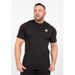 Funktionsshirt GORILLA WEAR "Leon", Herren, Gr. S, schwarz, 100% Baumwolle, Shirts, aus weichem, hautfreundlichem Material