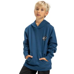 Kapuzensweatshirt DC Shoes "Fast Bubble", Jungen, Gr. 10(140-148cm), blau (estate blau), 55% Baumwolle, 25% Baumwolle, 20% Polyester, Sweatshirts