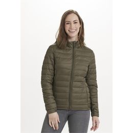 Steppjacke WHISTLER "Tepic W Pro-lite", Herren, Gr. 46, gr&uuml;n (khaki), 100% Nylon, kariert, unifarben, normal, ohne Ausschnitt, Jacken Steppjacke, mit Kinnschutz und kuscheliger Wattierung