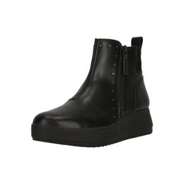 Stiefel Clarks "Zylah Willow", Damen, Gr. 41, schwarz, Leder, Schuhe Stiefel, mit dezenten Nieten-Details