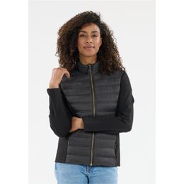 Outdoorjacke WHISTLER "Persle", Damen, Gr. 38, schwarz, anthrazit, 100% Polyamid, unifarben, normal, ohne Ausschnitt, Jacken Outdoorjacke, in atmungsaktiver Qualit&auml;t