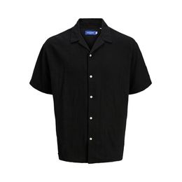 Jack & Jones Jack & Jones Button Up Shirt 'JOREASTER PATRAS' male Black size XXL