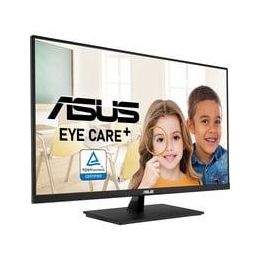 ASUS Eye Care VP327Q, LED-Monitor 73.7 cm (31.5 Zoll), schwarz, UltraHD/4K, VA, HDMI, DP, Adaptive-Sync