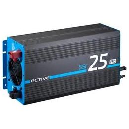 ECTIVE SSI 25 PRO 2500W/12V Sinus-Wechselrichter mit Netzvorrangschaltung Ladeger&auml;t und Laderegler