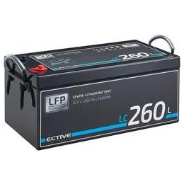 ECTIVE LC 260L 12V LiFePO4 Lithium Versorgungsbatterie 260 Ah