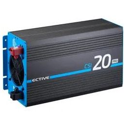 ECTIVE CSI 20 PRO 2000W/12V Sinus-Wechselrichter mit Netzvorrangschaltung und Ladeger&auml;t