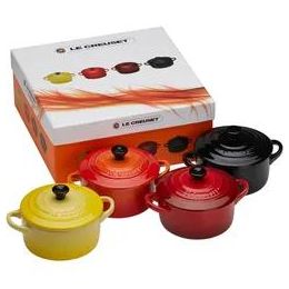 Le Creuset Mini Cocotte Feuer & Flamme 4er Set