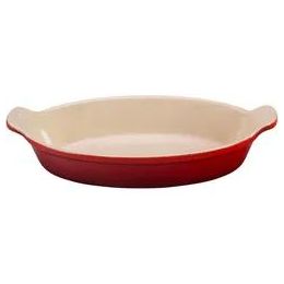 Le Creuset Auflaufform Tradition oval 28 cm Kirschrot