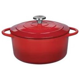 K&uuml;chenprofi K&Uuml;CHENPROFI Bratentopf Provence rund 24cm classic red