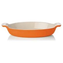 Le Creuset Auflaufform Tradition oval 28 cm Ofenrot