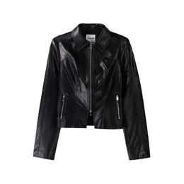 Bershka Between-Season Jacket female Black size L