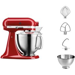 KitchenAid K&uuml;chenmaschine "5KSM185PSE", rot (empire rot), B:24cm H:36cm T:37cm, K&uuml;chenmaschinen, K&uuml;chenmaschine
