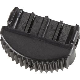 Zarges Leiter-Innenschuh, Kunststoff, schwarz, LxB 73 x 25 mm