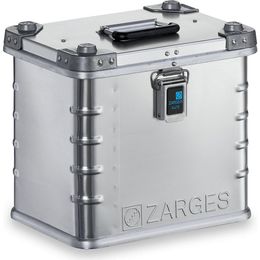 Zarges Alu-Transportkiste, Inhalt 27 l, Innen-LxBxH 350 x 250 x 310 mm, in robuster Ausführung