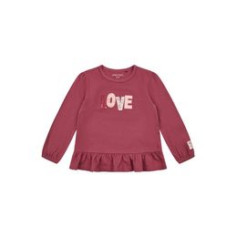 STACCATO Shirt M&auml;dchen Gr&ouml;&szlig;e 92/98 rosa / rotviolett / wei&szlig;