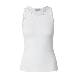WEEKDAY Top female White size L