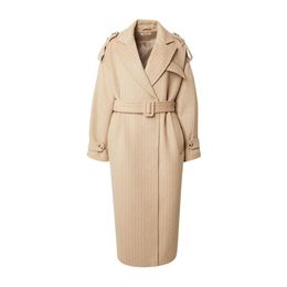 EDITED Mantel 'Eilika' Damen Gr&ouml;&szlig;e XL beige / naturwei&szlig; Wintermantel