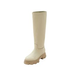 EDITED Stiefel 'Gilberta' Damen Gr&ouml;&szlig;e 41 beige Winterschuhe