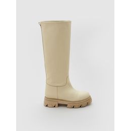 EDITED Stiefel 'Gilberta' Damen Gr&ouml;&szlig;e 40 beige Winterschuhe