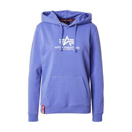 Alpha Industries Sweatshirt Damen Gr&ouml;&szlig;e M helllila / wei&szlig;