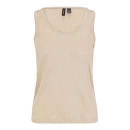Vero Moda Petite Top 'VMGOLDA' female Beige size XXL