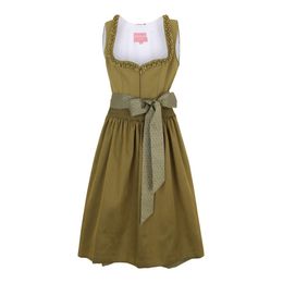 Kr&uuml;ger Dirndl Kr&uuml;ger Madl Dirndl 'Anica' Damen Gr&ouml;&szlig;e 42 silbergrau / khaki / oliv