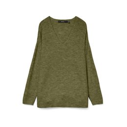 V&eacute;ro Moda VERO MODA Pullover 'VMLefile' Damen Gr&ouml;&szlig;e XL gr&uuml;nmeliert