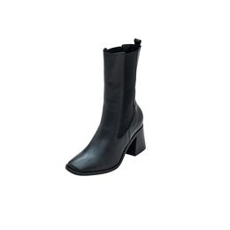 EDITED Stiefelette 'Meridith' Damen Größe 36 schwarz Winterschuhe