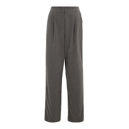 Y.A.S YAS Tall Hose 'PINLY' Damen Gr&ouml;&szlig;e 34 hellbraun / dunkelgrau