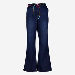 Scotch & Soda Dunkelblaue Wide Leg Jeans