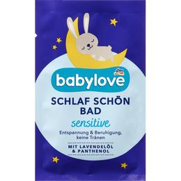 Baby Badezusatz Schlaf Sch&ouml;n Bad babylove