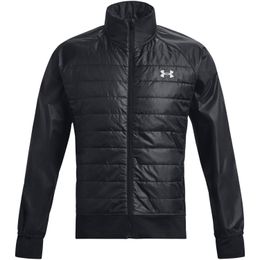 Under Armour Launch Insulated Laufjacke Herren - schwarz - Gr. L - Polyester
