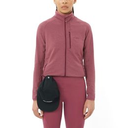 Salomon Essential Lightwarm Full-Zip Midlayer Damen