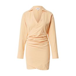 EDITED Kleid 'Hedone' Damen Gr&ouml;&szlig;e 40 pastellorange Winterkleid