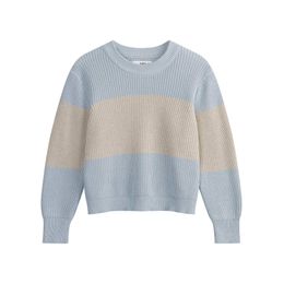 Mela Pullover 'Adah' Damen Gr&ouml;&szlig;e XL beige / hellblau