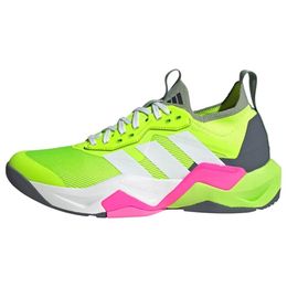 adidas Performance Sportschuh 'Rapidmove ADV 2' Herren Größe 49/49.5 dunkelgrau / neongrün / pink / weiß