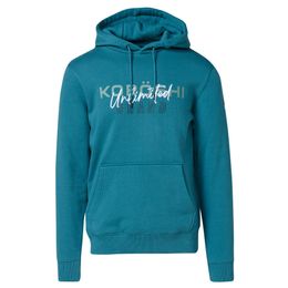 Koroshi Hoodie Herren Gr&ouml;&szlig;e XL petrol