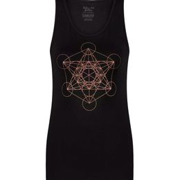 Urban Goddess Yoga & Activewear Sports Top 'Metatron Core Yoga sports' female Black size XS/S