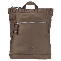 JOOP! Rucksack JOOP JEANS "lietissimo 1.0 elva backpack lvz", Gr. B/H/T: 29cm x 40cm x 12cm, olive night, Polyester, Rucksäcke