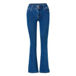 Koroshi Jeans Damen Gr&ouml;&szlig;e 27/28 blau