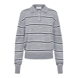 LeGer by Lena Gercke Pullover 'Lilith' Damen Gr&ouml;&szlig;e S marine / grau / wei&szlig;